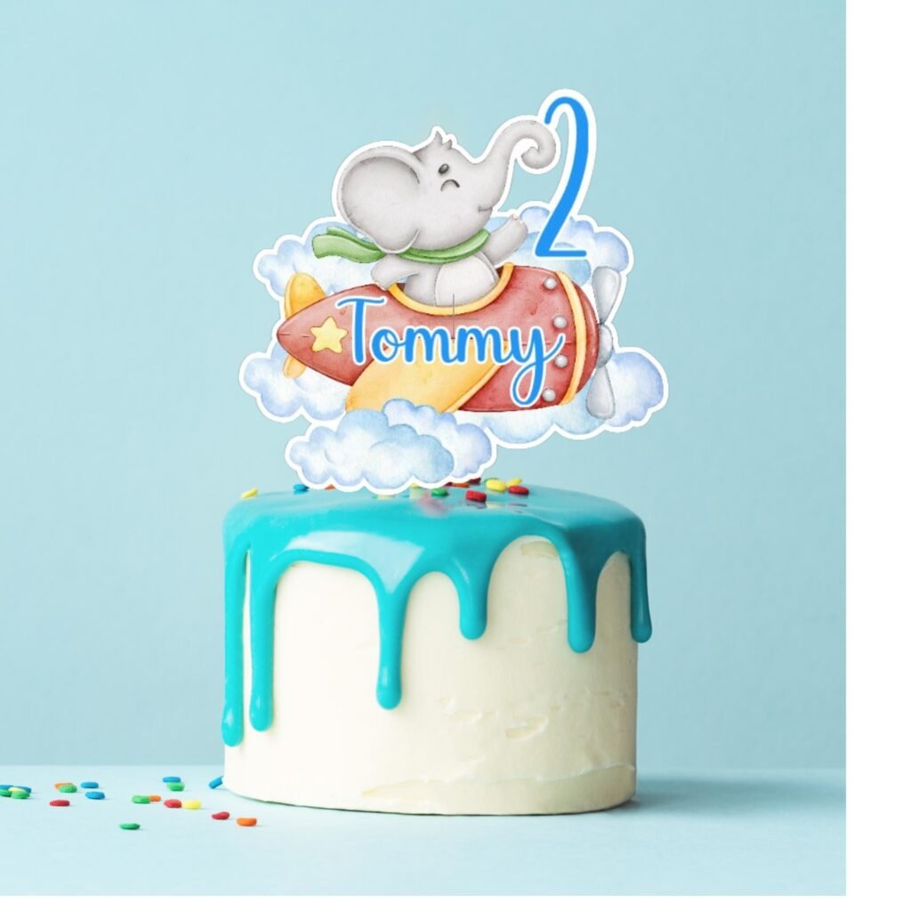 Card Cake Toppers - lovelybubblymakes.com